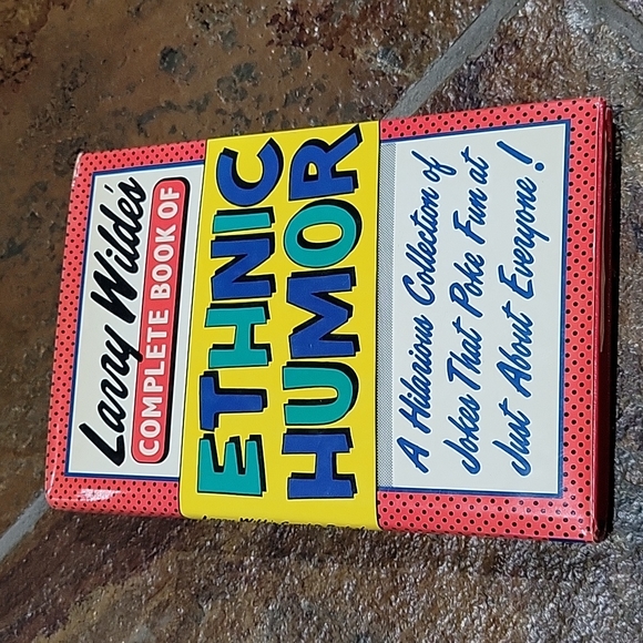 Other | Vintage Larry Wildes Ethnic Humor Hardcover Book | Poshmark